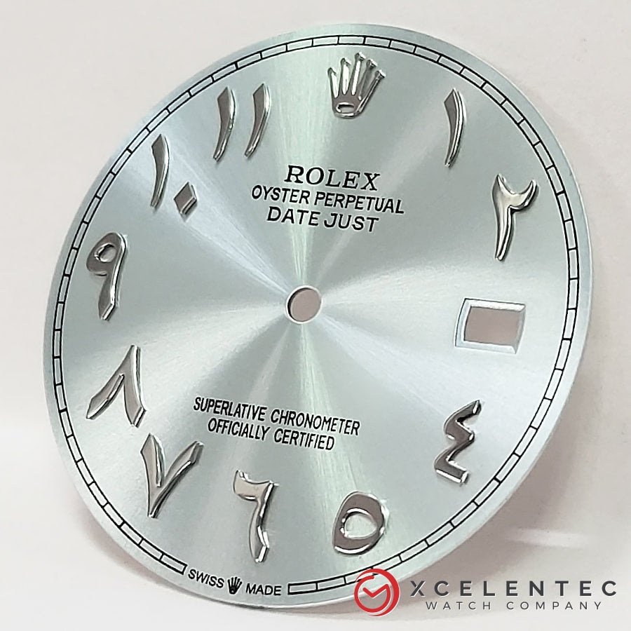 Rolex Datejust 36 Ice Blue Eastern Arabic Numeral Dial [Ref. 1601 ...