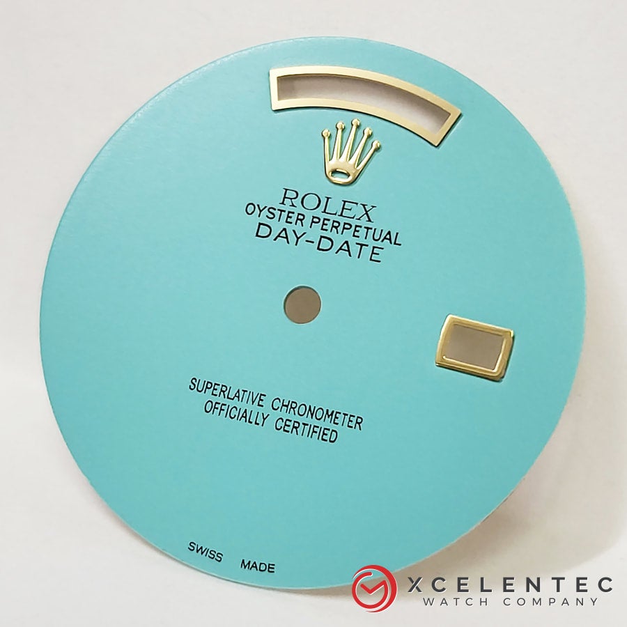 Rolex Day-Date 36 President Turquoise Tiffany Blue Plane Dial | XCELENTEC